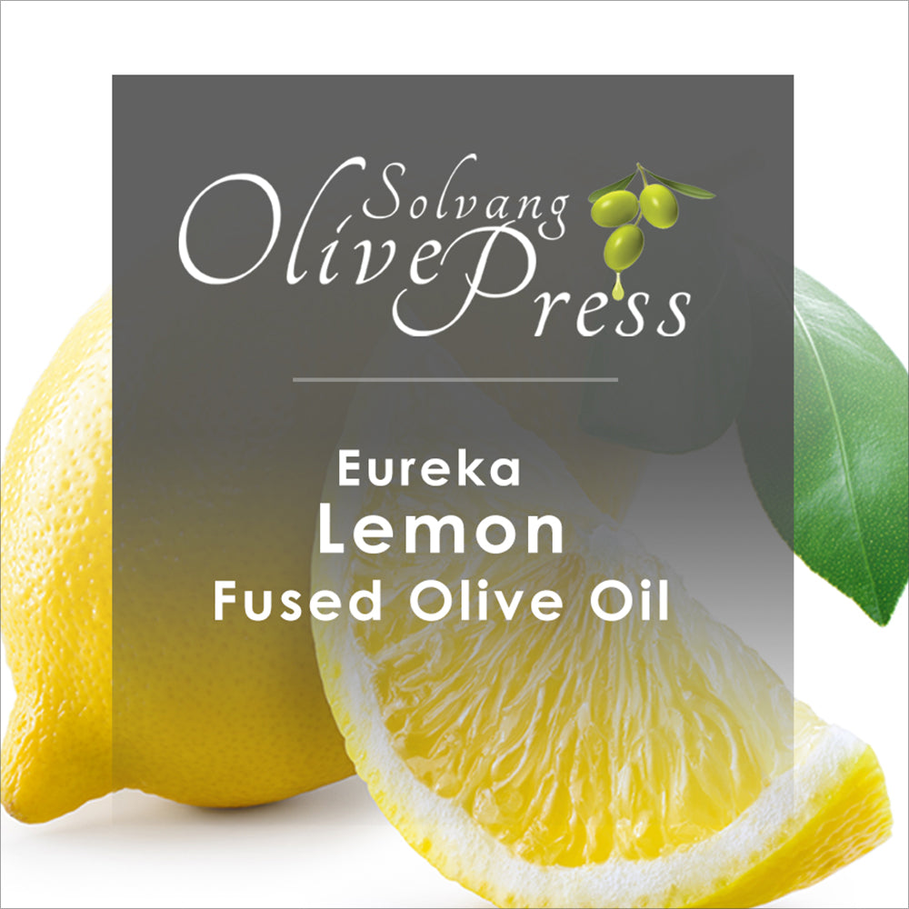 Eureka Lemon Whole Fruit Fused Agrumato Olive Oil Solvang Olive Press