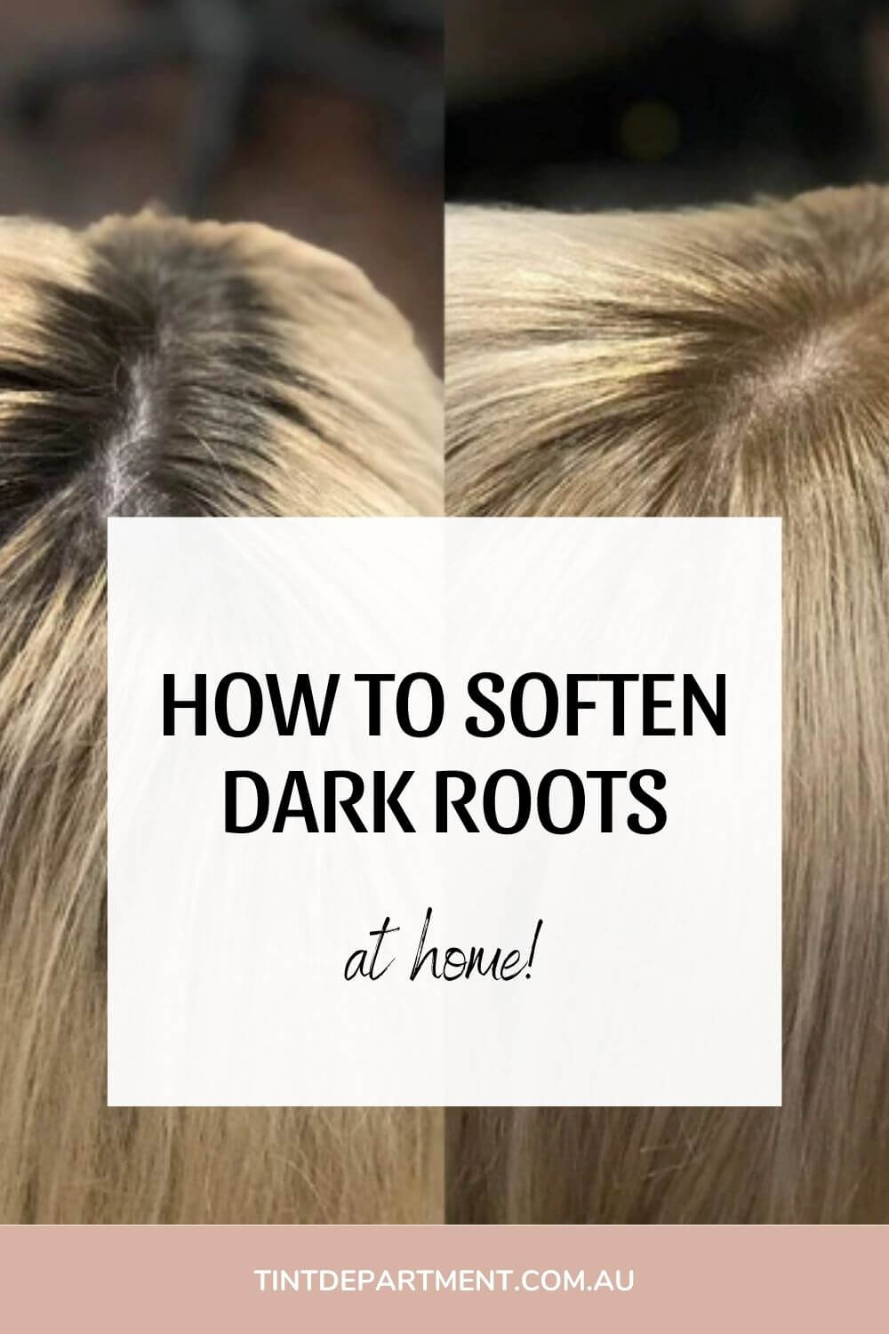 Dark Roots Blonde Hair