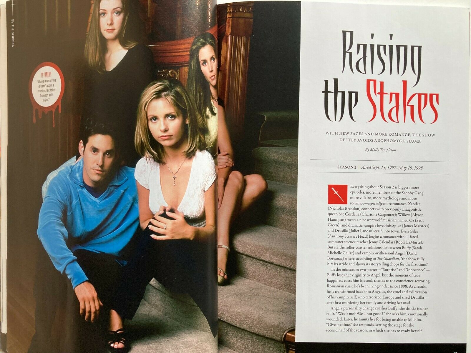 Buffy The Vampire Slayer 25th Anniversary Special Magazine 2022 Br