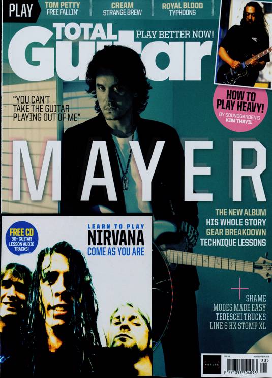 Total Guitar Magazine Summer 2021 John Mayer Cover Yourcelebritymagazines