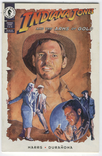 Indiana Jones And The Arms Of Gold 1 Dark Horse Vf East Bay Comics