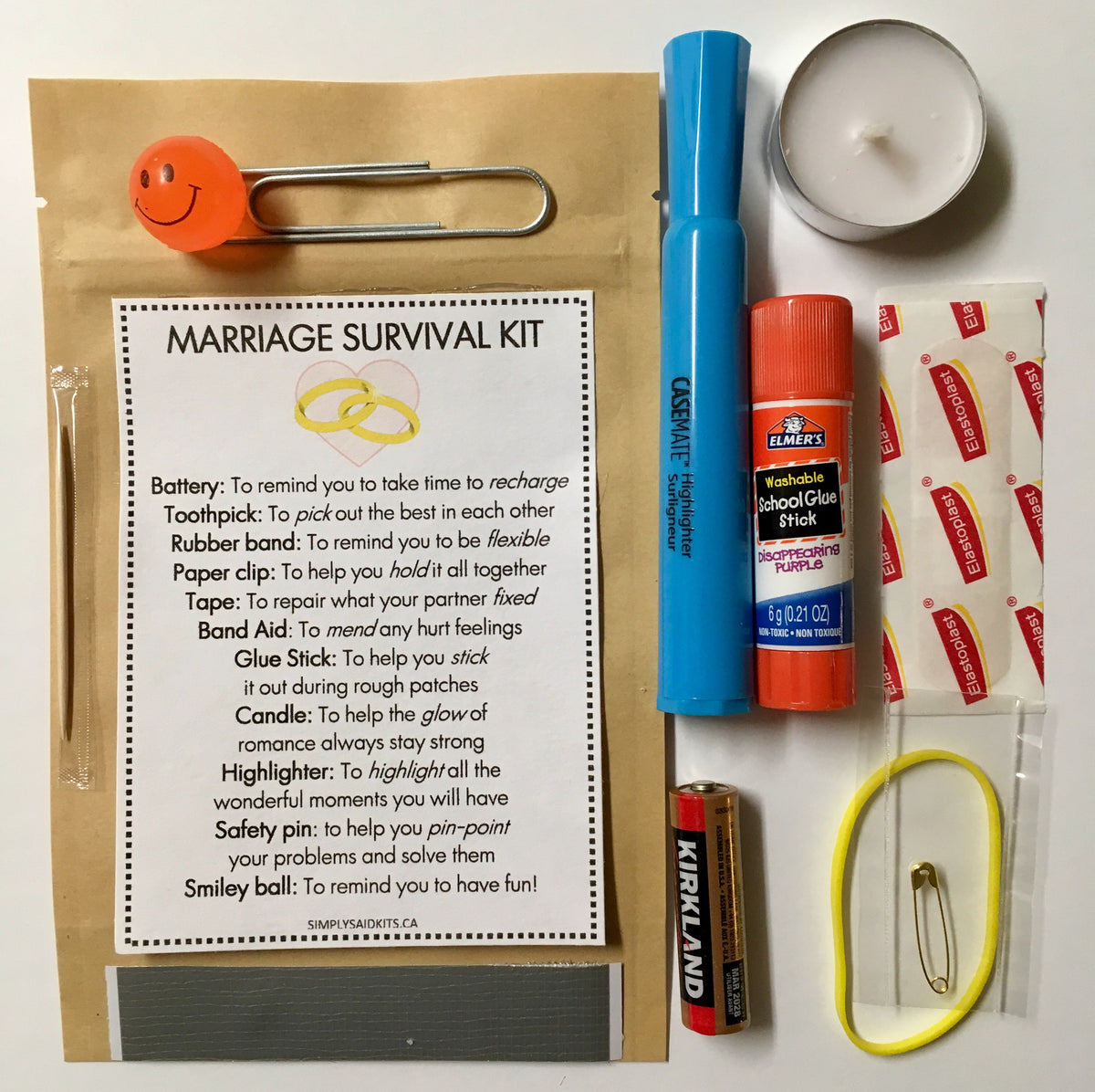 Marriage Survival Kit Simplysaidkits