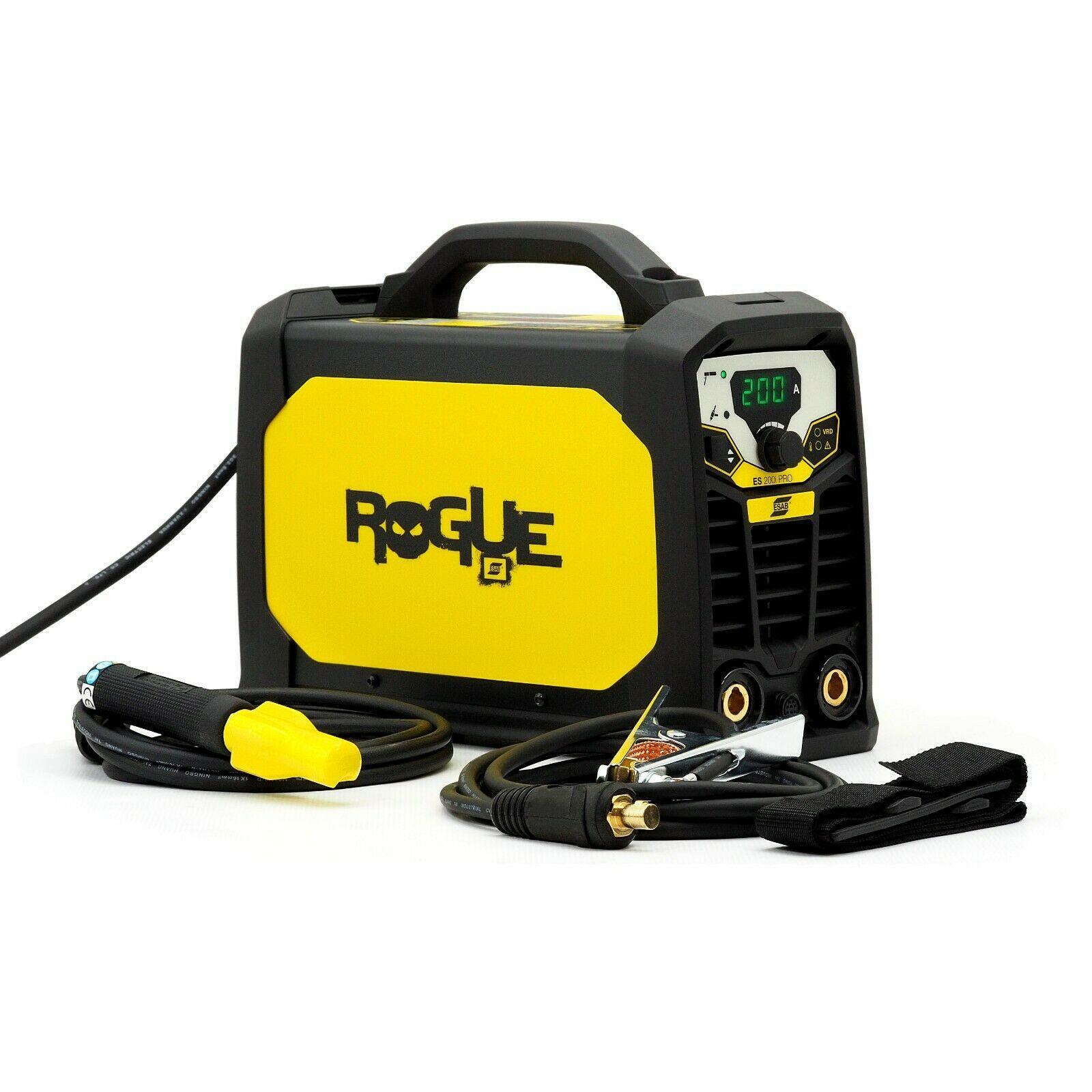 Esab Rogue Es 200i Arctig Inverter Welding Machine — Tsa Welding Supplies