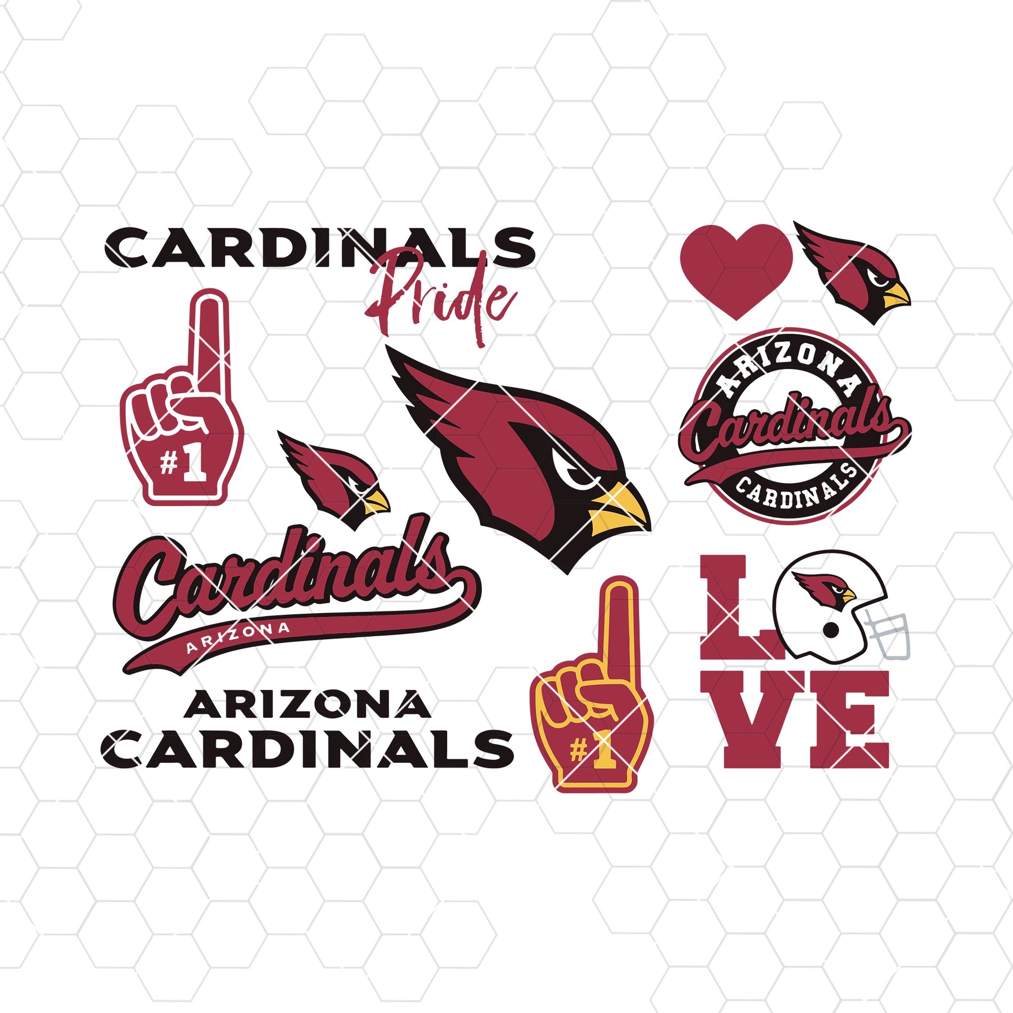 Arizona Cardinals Svg Arizona Cardinals Files Cardinals Logo