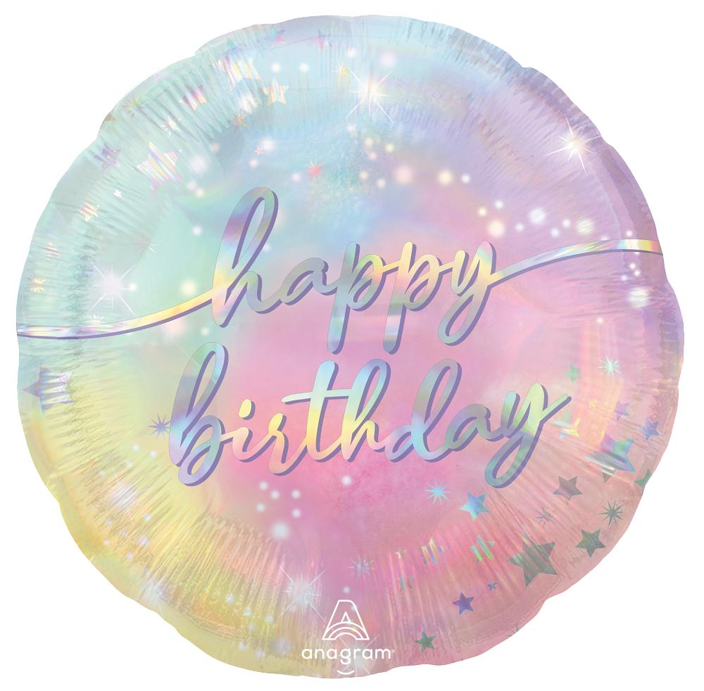 Luminous Happy Birthday 18″ Balloon Instaballoons Wholesale