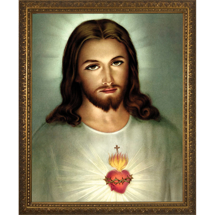 Sacred Heart Framed Print The Catholic T Store