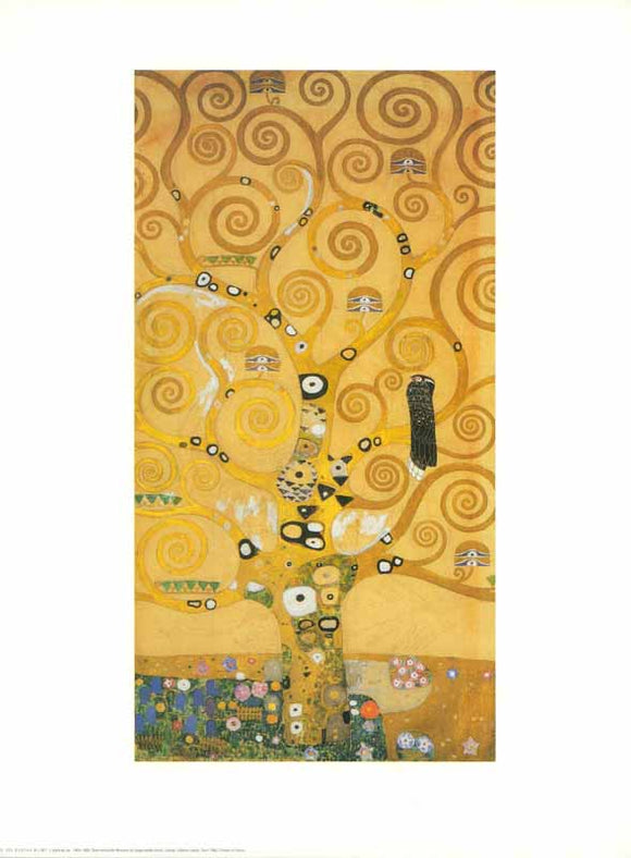 L Arbre De Vie 1905 1910 By Gustav Klimt 12 X 16 Inches Art Print