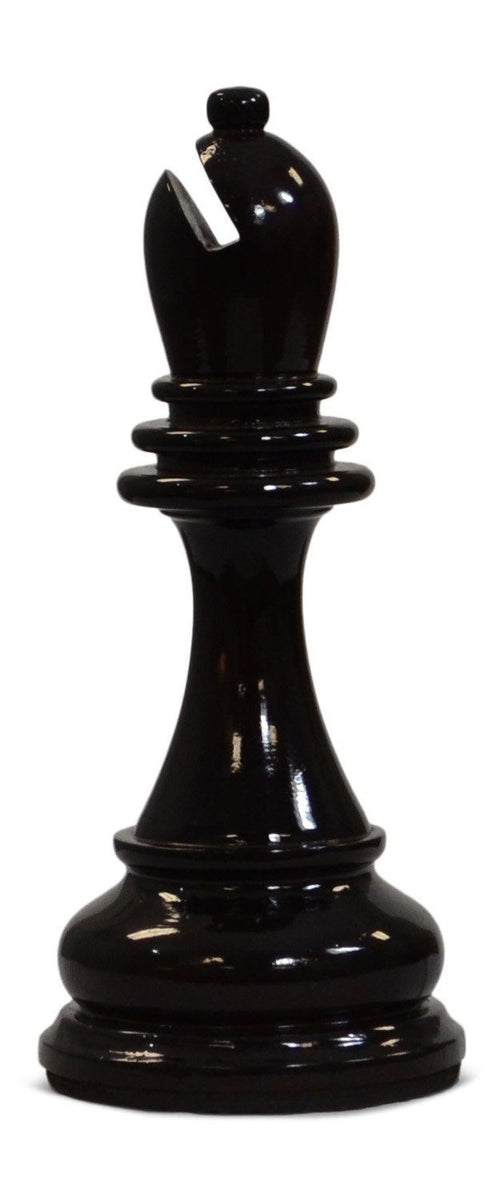 Giant Chess Piece 12 Inch Dark Teak Bishop Megachess