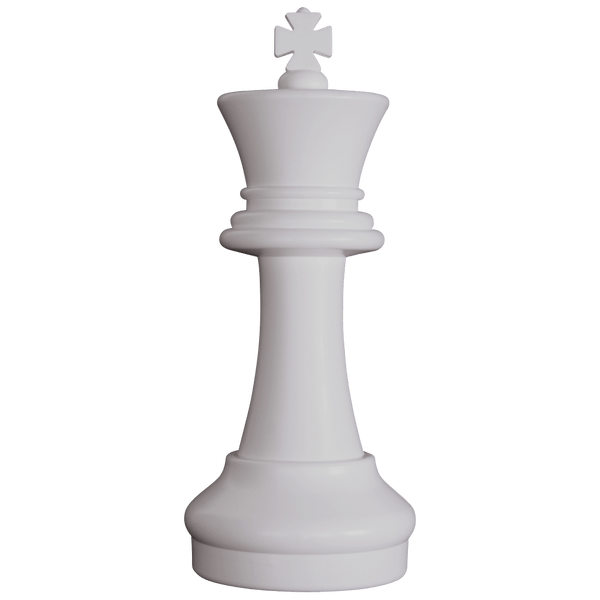 Megachess 16 Inch Light Plastic King Giant Chess Piece Giant Outdoor