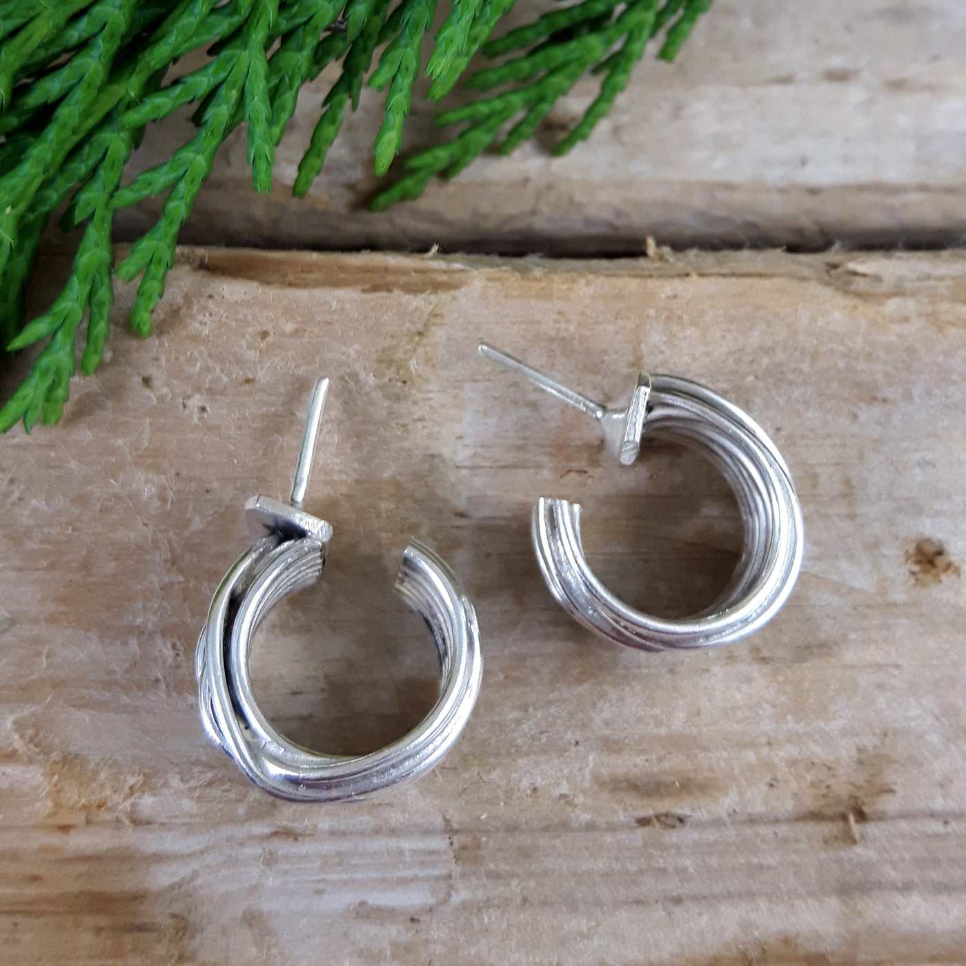 Ladies Silver Earrings — Palenque Jewellery