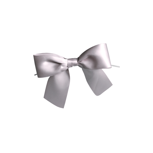 Pre Made Bow Jkm Pre Tied Bows With Wire Twist Satin Ribbon Jkm