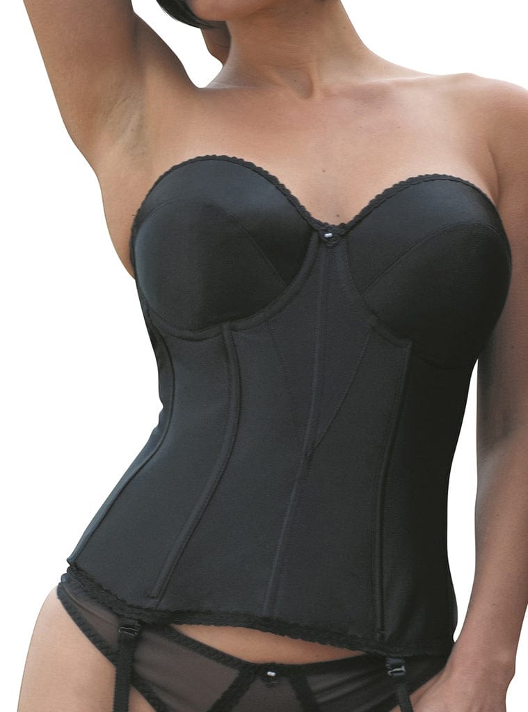 Carnival Satin Full Coverage Torsolette Shapewear