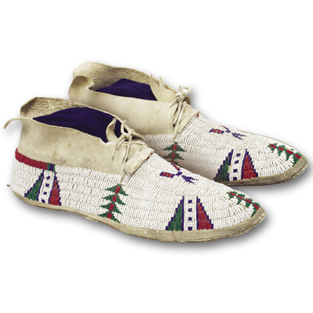 Native American Plains Style Moccasins Pattern Make Your Own Indian