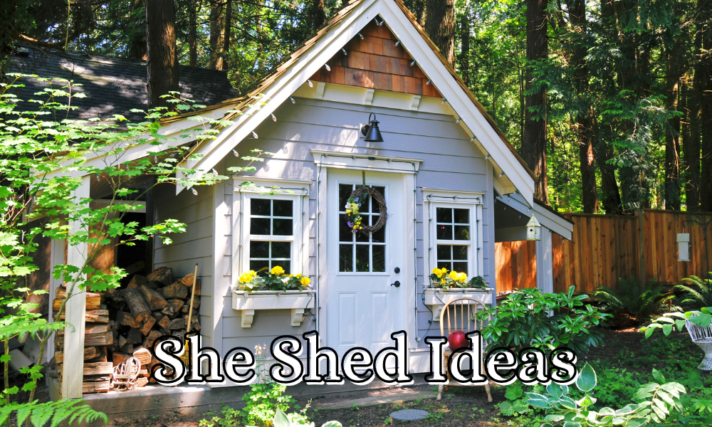 16 Best She Shed Ideas Create A Space Of Your Own 2023 Diy Craft Club
