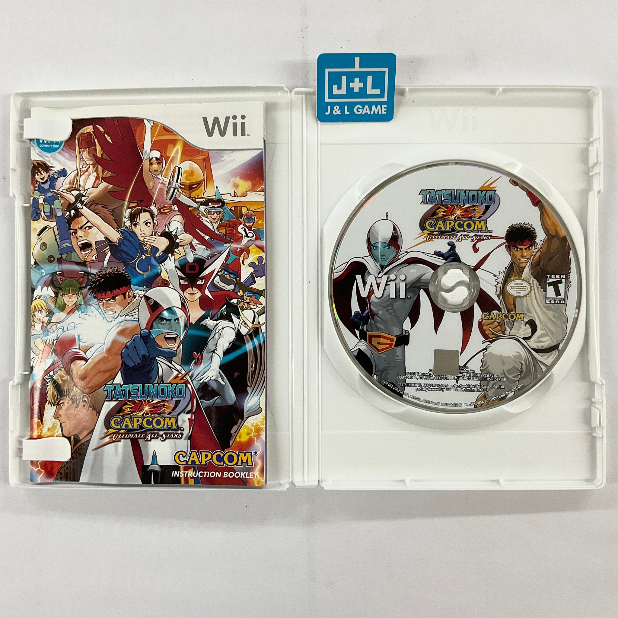 Tatsunoko Vs Capcom Ultimate All Stars Nintendo Wii Pre Owned J