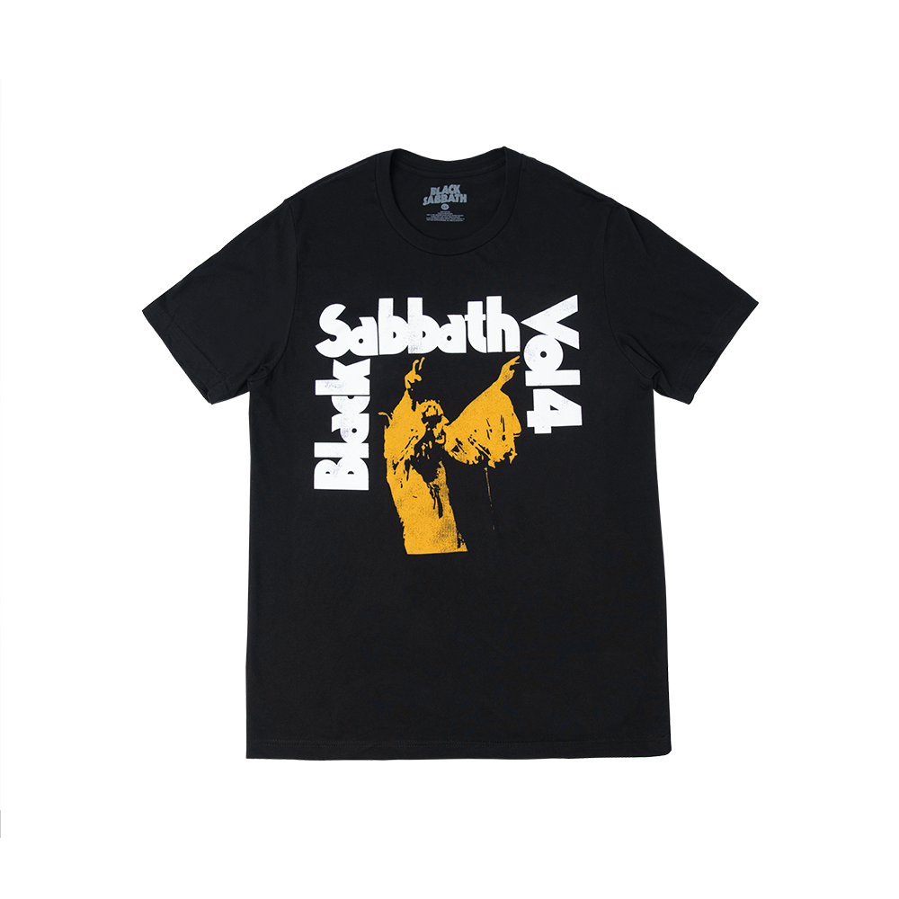 Vol 4 Album Cover T Shirt Black Sabbath Official Store