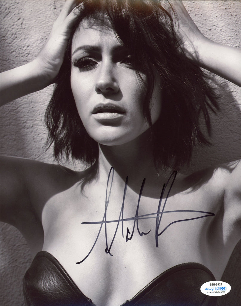 Italia Ricci Sexy Signed Autograph 8x10 Photo Acoa Outlaw Hobbies