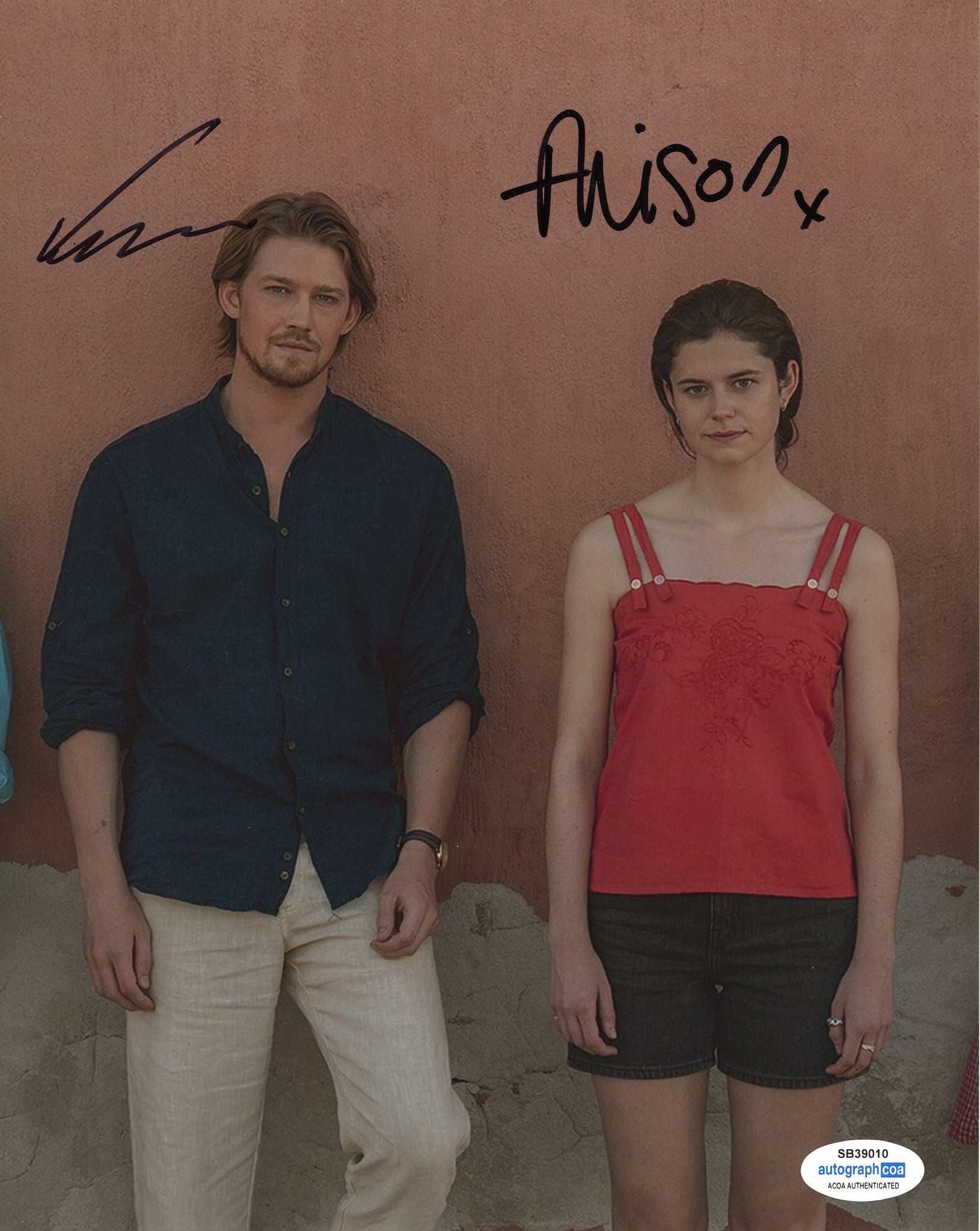 Alison Oliver Joe Alwyn Conversations With Friends Signed Autograph