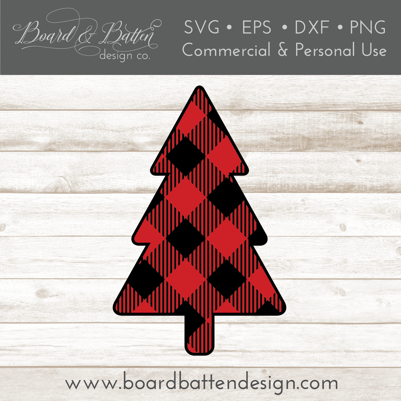 Buffalo Plaid Christmas Tree Shape Layered Svg Board And Batten Design Co