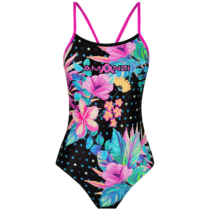 Amanzi Botanica Girls Proback One Piece Aqua Swim Supplies