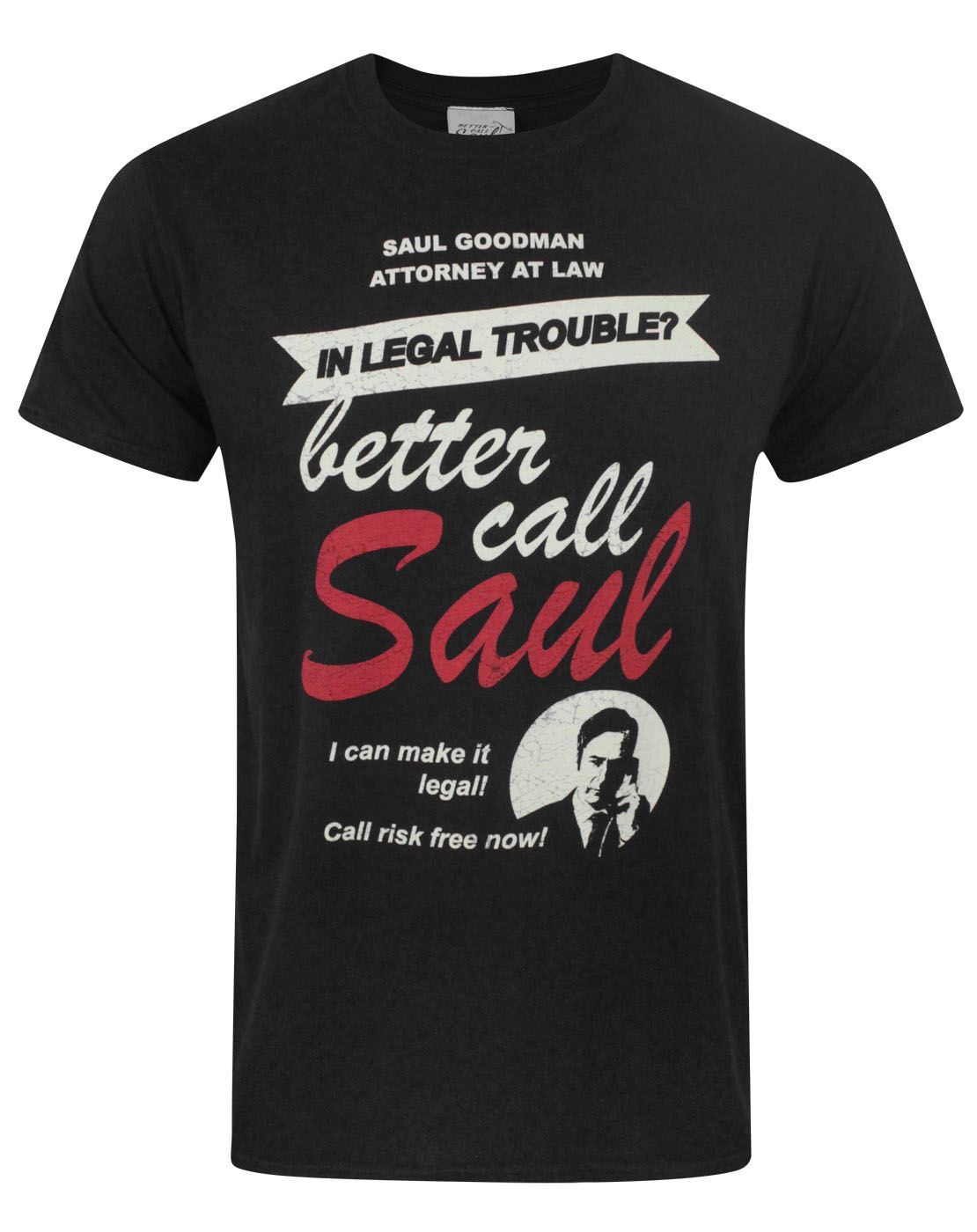 Better Call Saul Legal Trouble Mens T Shirt — Vanilla Underground