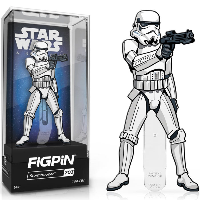 Star Wars A New Hope Stormtrooper With Blaster Figpin Classic 3 Inch