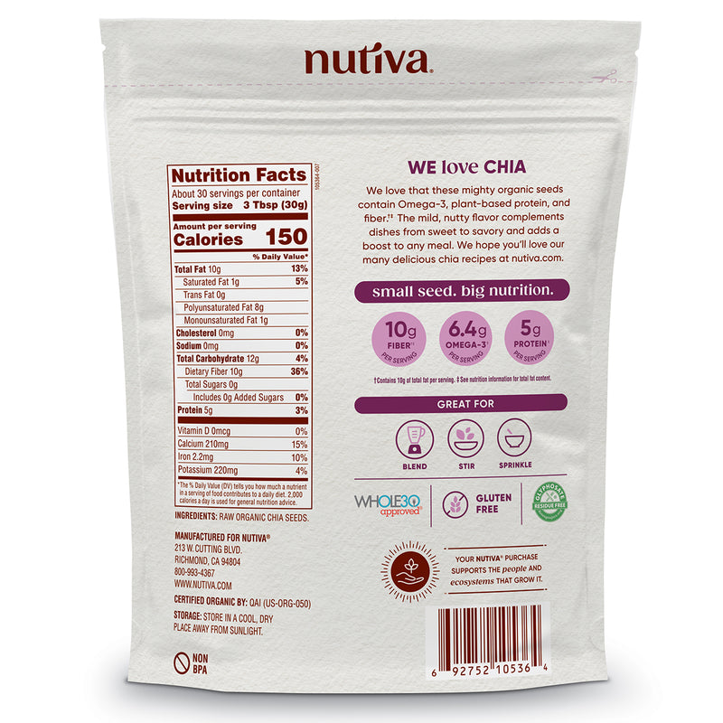 Organic Chia Seeds Nutiva