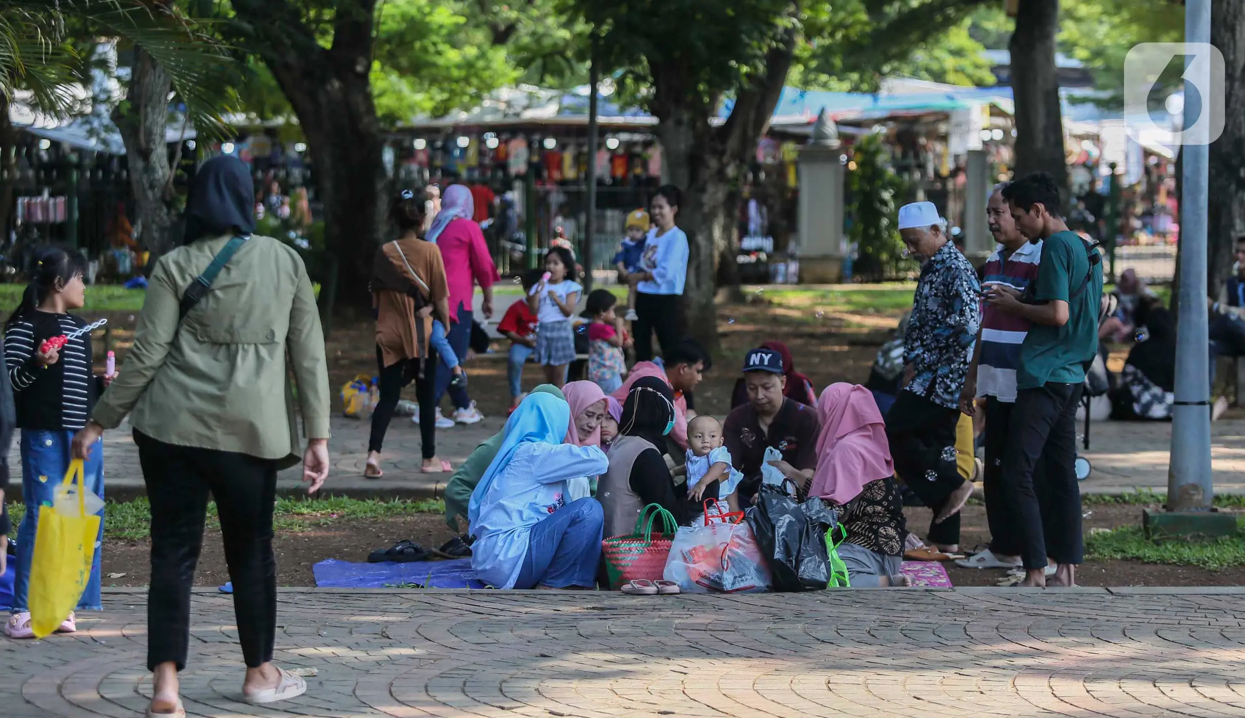 Libur Panjang Isra Miraj Dan Imlek 2024 Kawasan Monas Ramai Dikunjungi