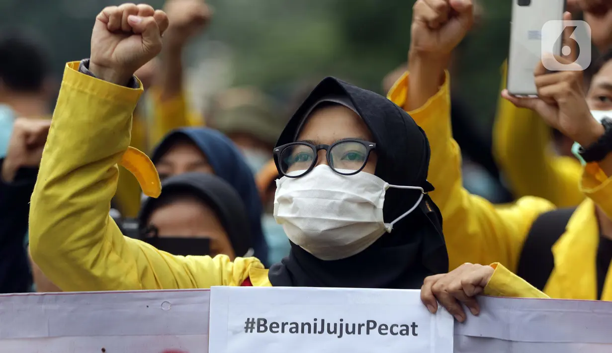 Foto Aksi Bem Si Tolak Pelemahan Kpk Foto