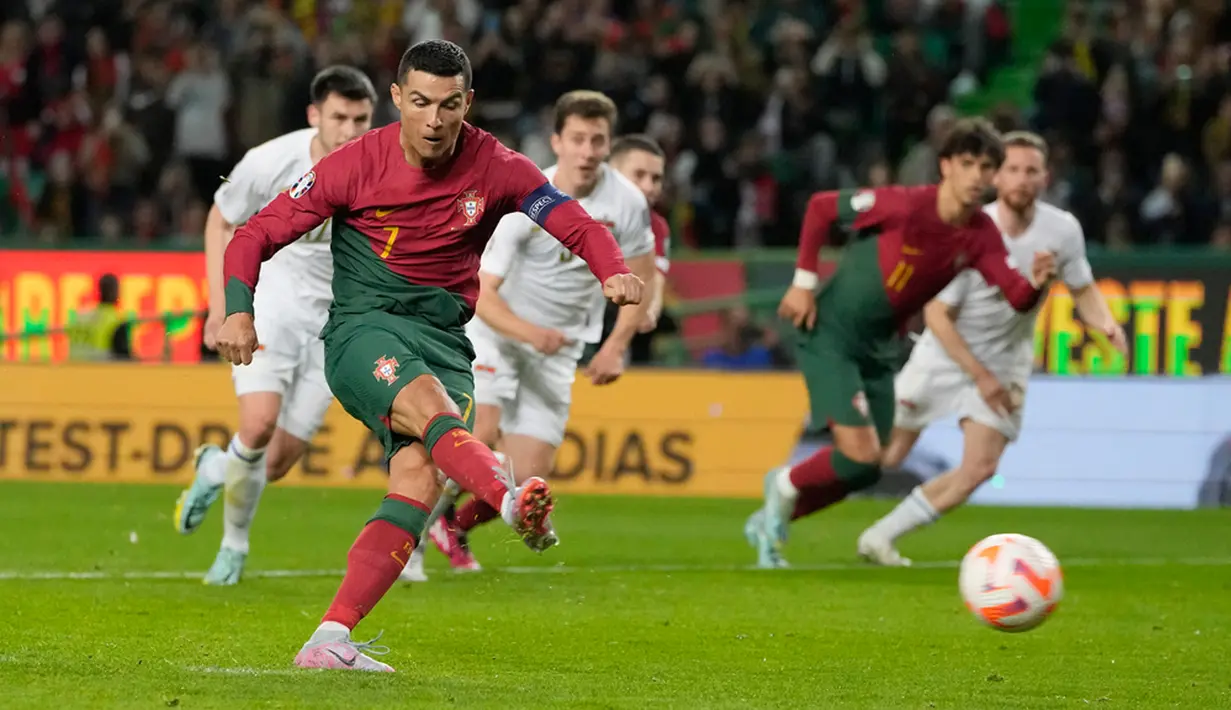 Portugal Lumat Liechtenstein Di Kualifikasi Euro 2024 Cristiano