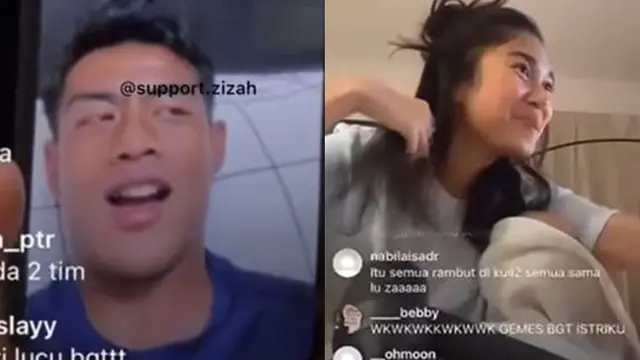 5 Momen Gemas Arhan Live Ig Sama Azizah Saling Ledek Dan Sama Sama