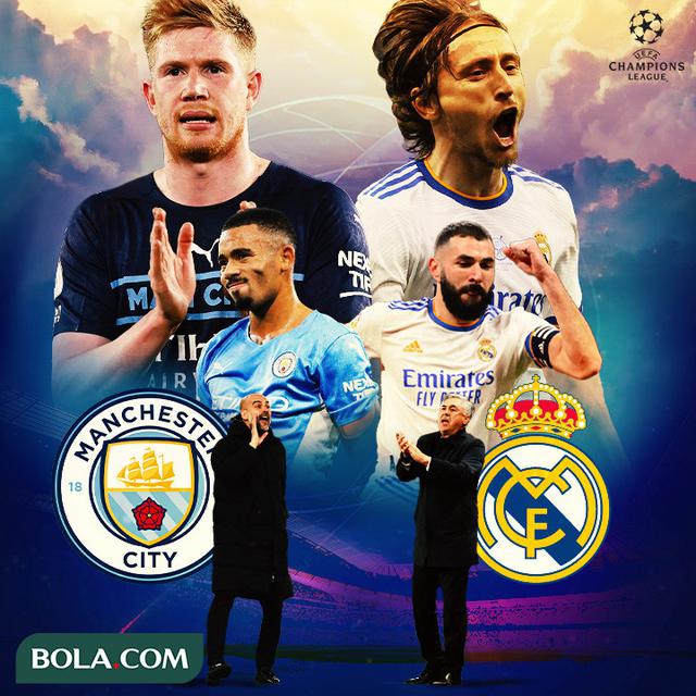 Link Live Streaming Liga Champions Man City Vs Real Madrid Dunia