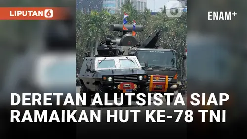 Video Jelang Hut Ke 78 Tni Deretan Alutsista Ramaikan Silang Monas