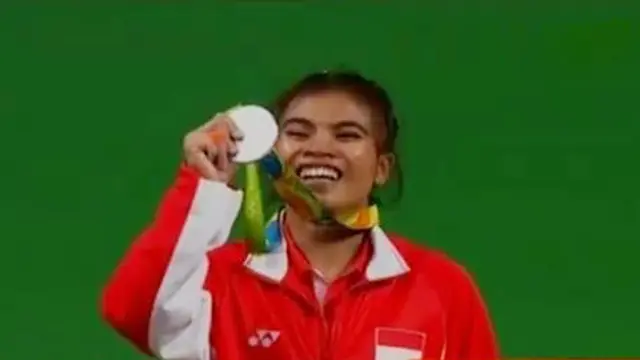 Pantang Menyerah Kisah Lifter Sri Wahyuni Sabet Medali Olimpiade