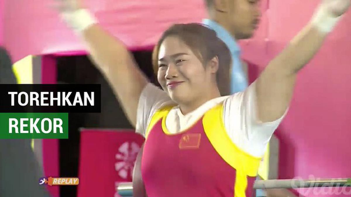 Video Atlet China Torehkan Rekor Angkat Besi Di Asian Para Games 2018