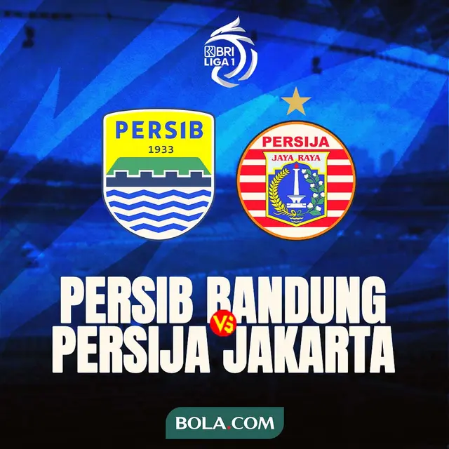 Link Live Streaming Persib Bandung Vs Persija Jakarta Sabtu 9 Maret