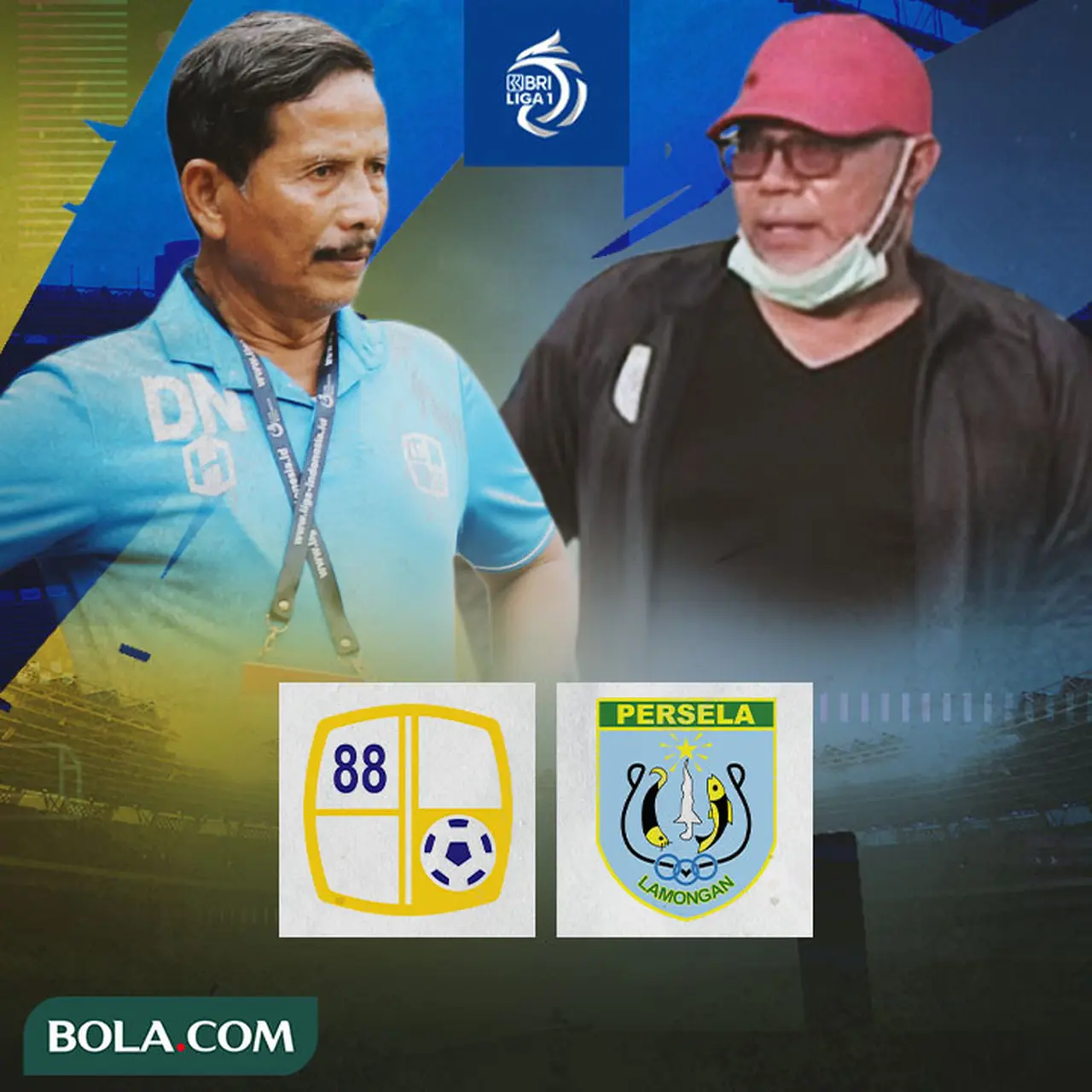 Pertandingan Berjalan Lamban Pelatih Barito Putera Dan Persela