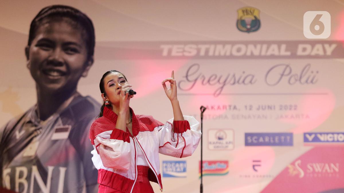 Foto Penampilan Raisa Di Acara Greysia Polii Testimonial Day Foto