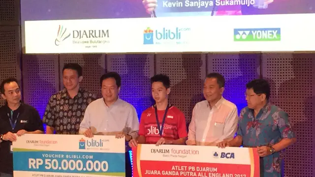 Pb Djarum Guyur Kevin Sanjaya Dengan Bonus Rp 250 Juta Ragam