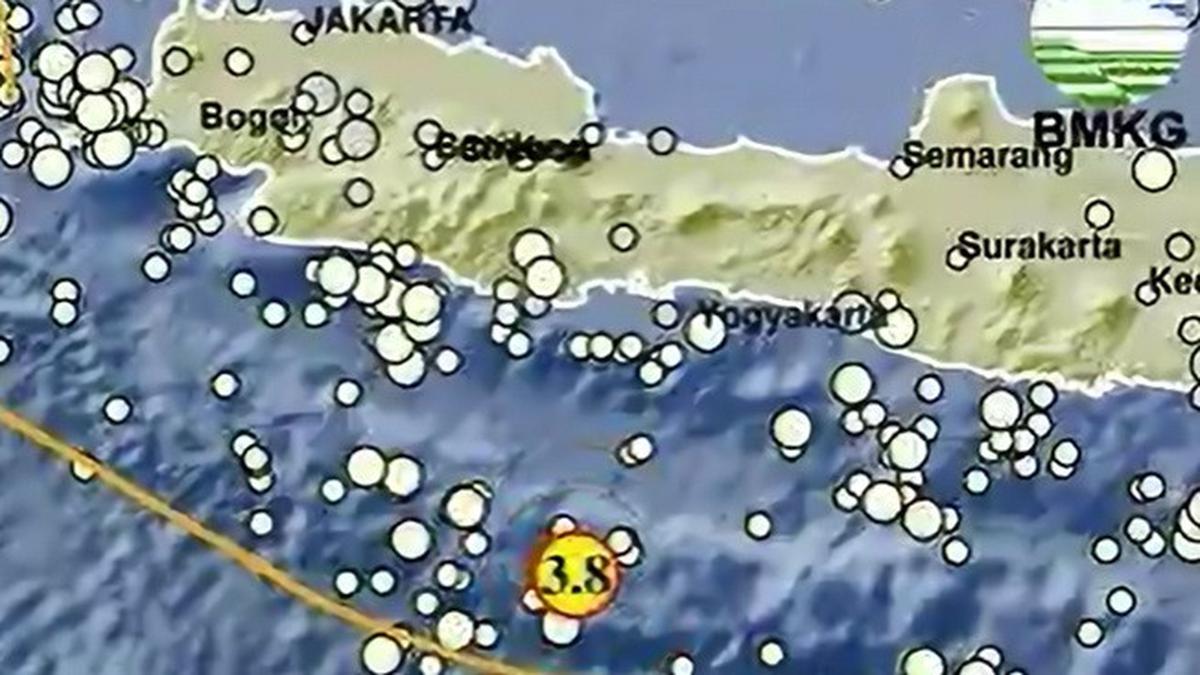 Gempa Magnitudo 38 Getarkan Pangandaran Berpusat Di Laut Regional