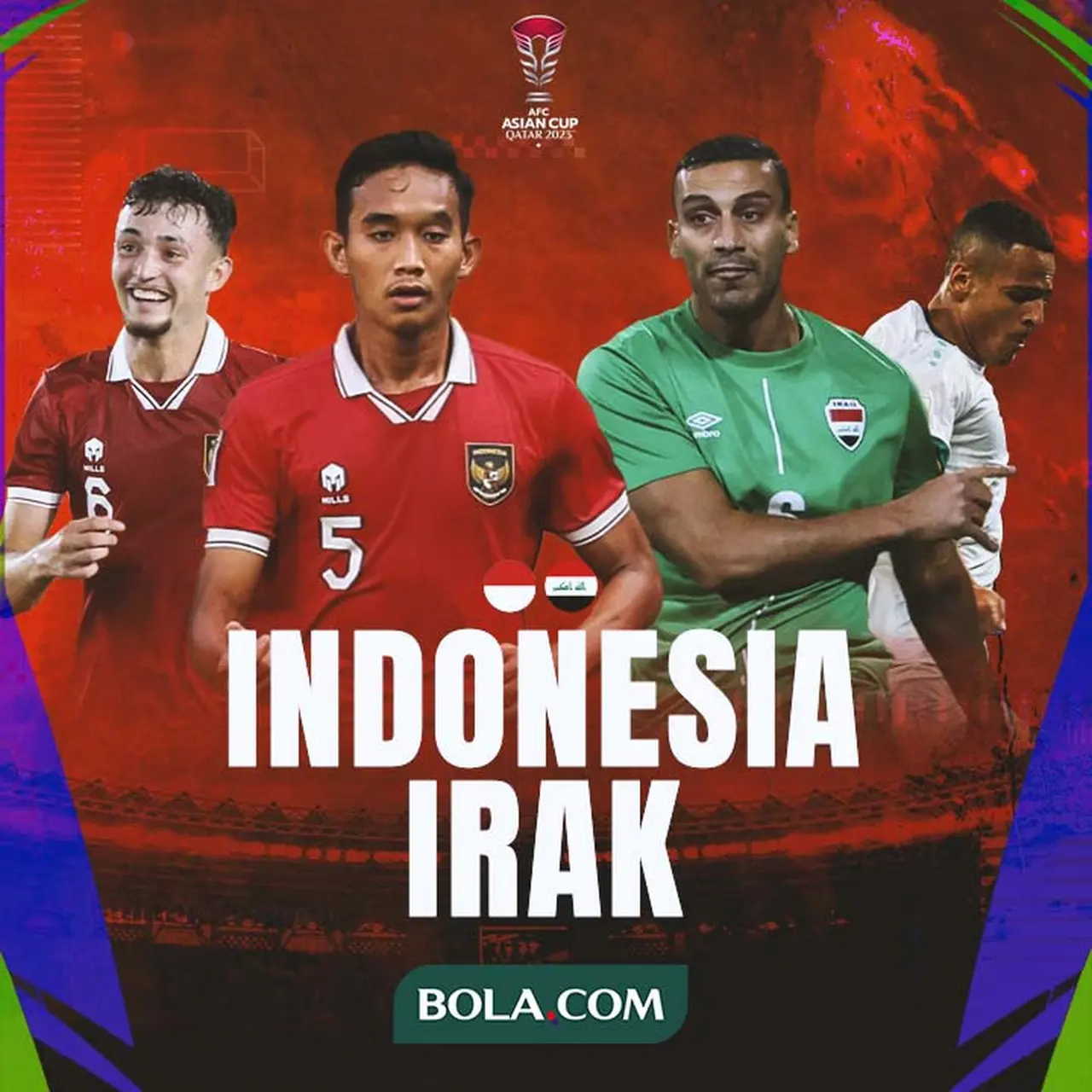 Nonton Live Streaming Laga Perdana Timnas Indonesia Di Piala Asia 2023