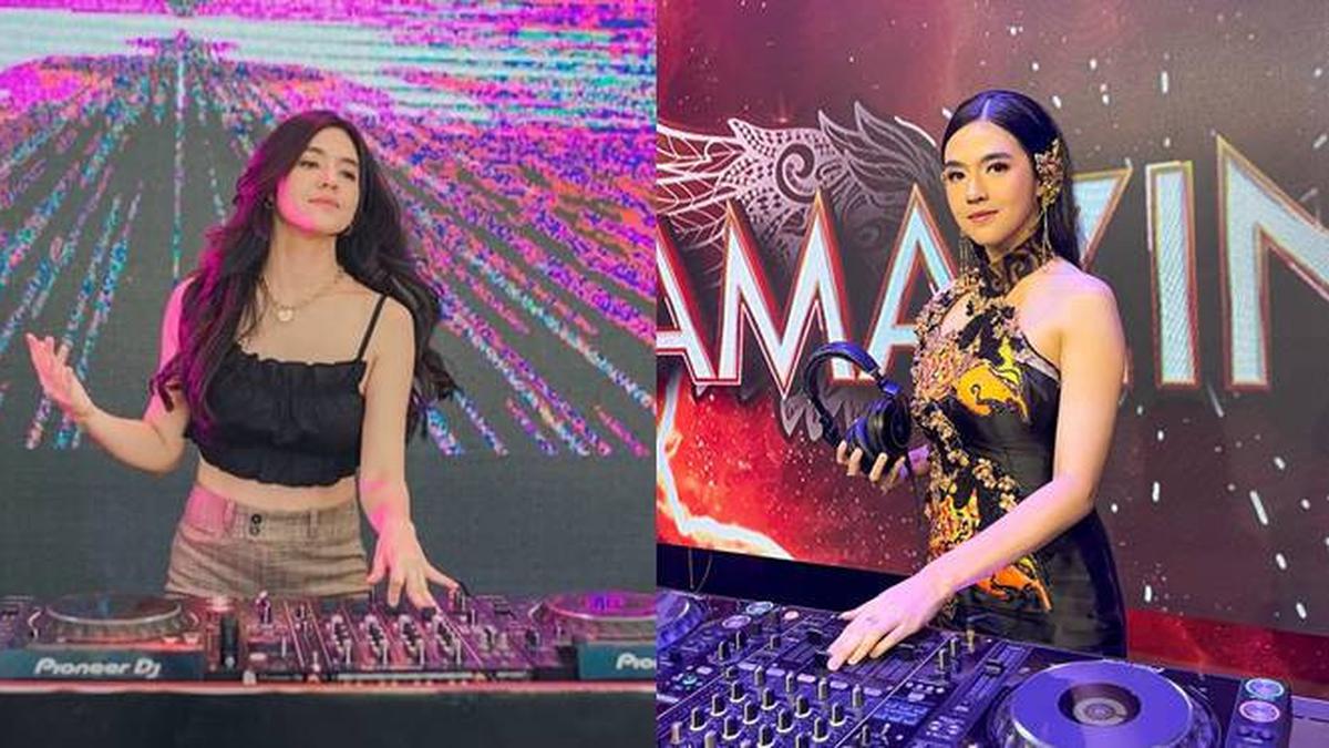 Viral Karena Disawer Ratusan Juta Ini 7 Gaya Dj Una Saat Di Atas