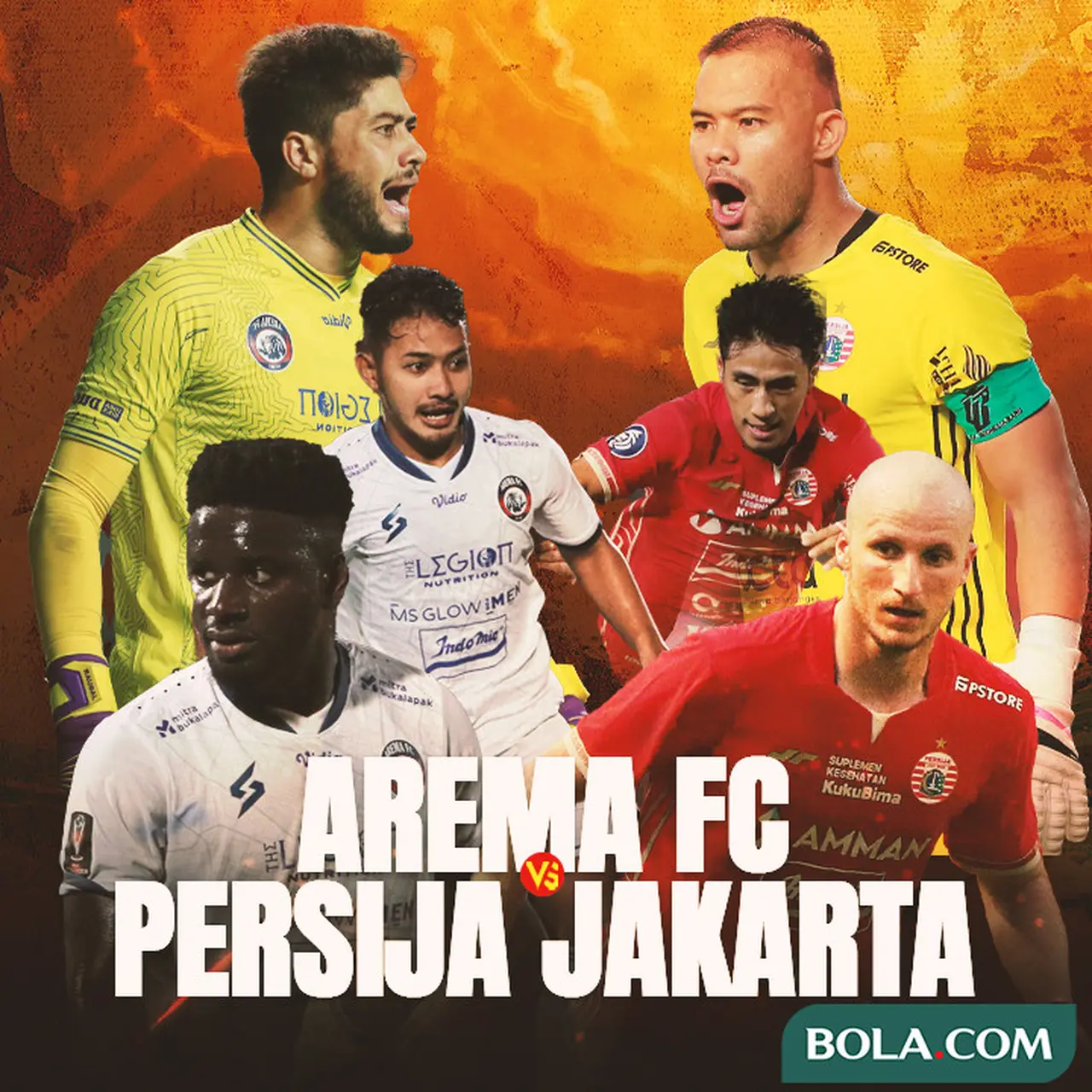 Duel Antar Lini Arema Vs Persija Di Bri Liga 1 Pertahanan Dan Lini