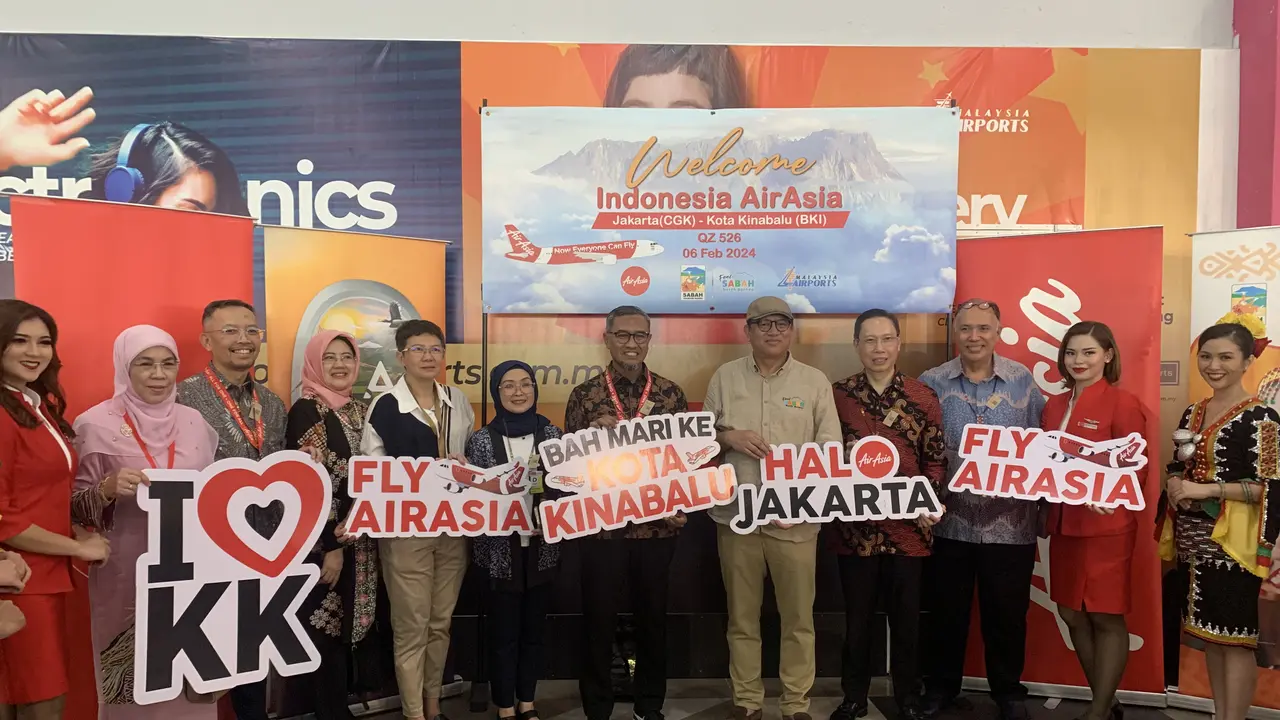 Perkuat Konektivitas Indonesia Malaysia Indonesia Airasia Kembali Buka