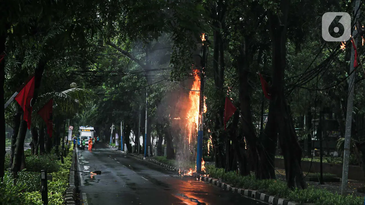 3 Fakta Insiden Kebakaran Di Spbu Galur Jakpus Satu Orang Luka Dan