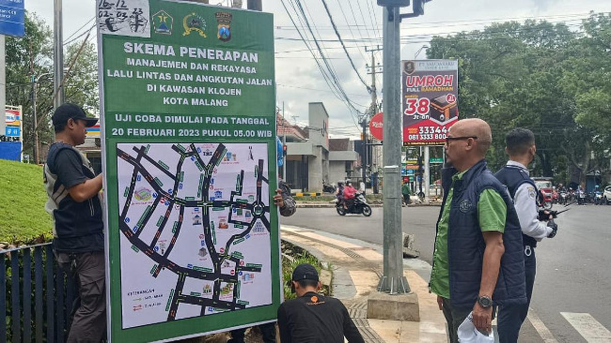 Dishub Kebut Sosialisasi Skema Satu Arah Kayutangan Malang Mulai