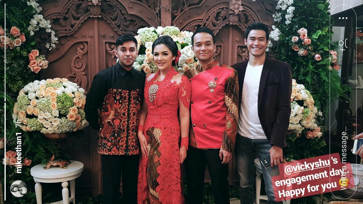 Vicky Shu Buka Suara Tentang Pernikahannya Entertainment