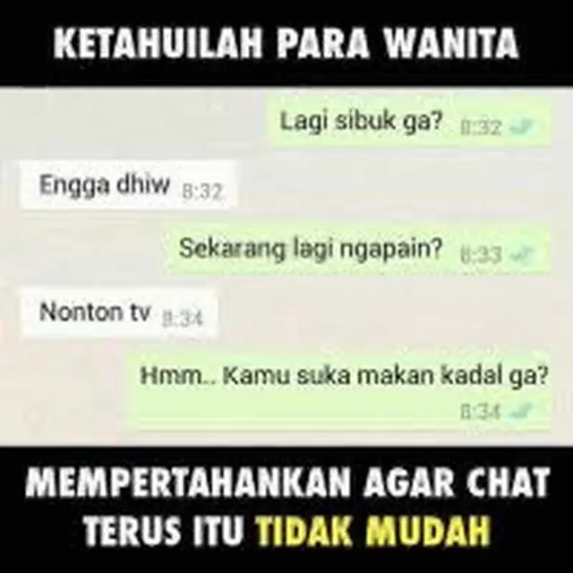 6 Meme Sedih Susahnya Buat Lanjut Chattingan Dengan Gebetan Ini Bikin