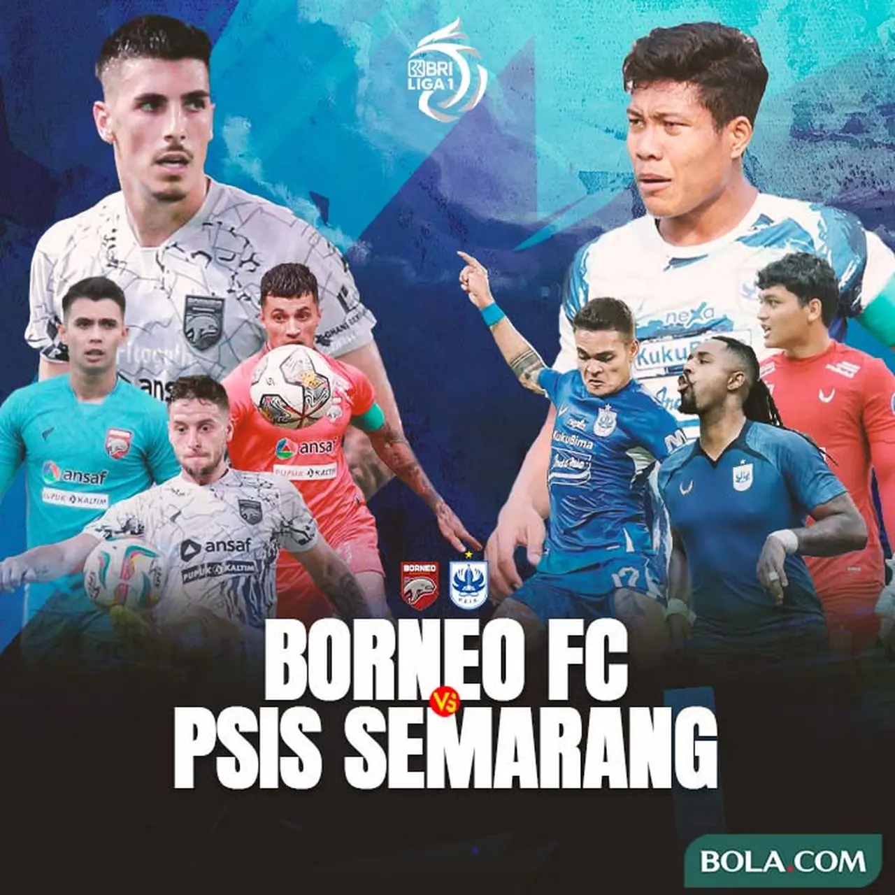 Adu Ketangguhan Antarlini Borneo Fc Vs Psis Di Bri Liga 1 Pertarungan