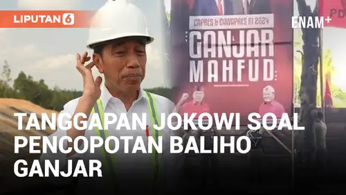 Video Baliho Ganjar Mahfud Dicopot Jelang Kunjungan Presiden Ke Bali